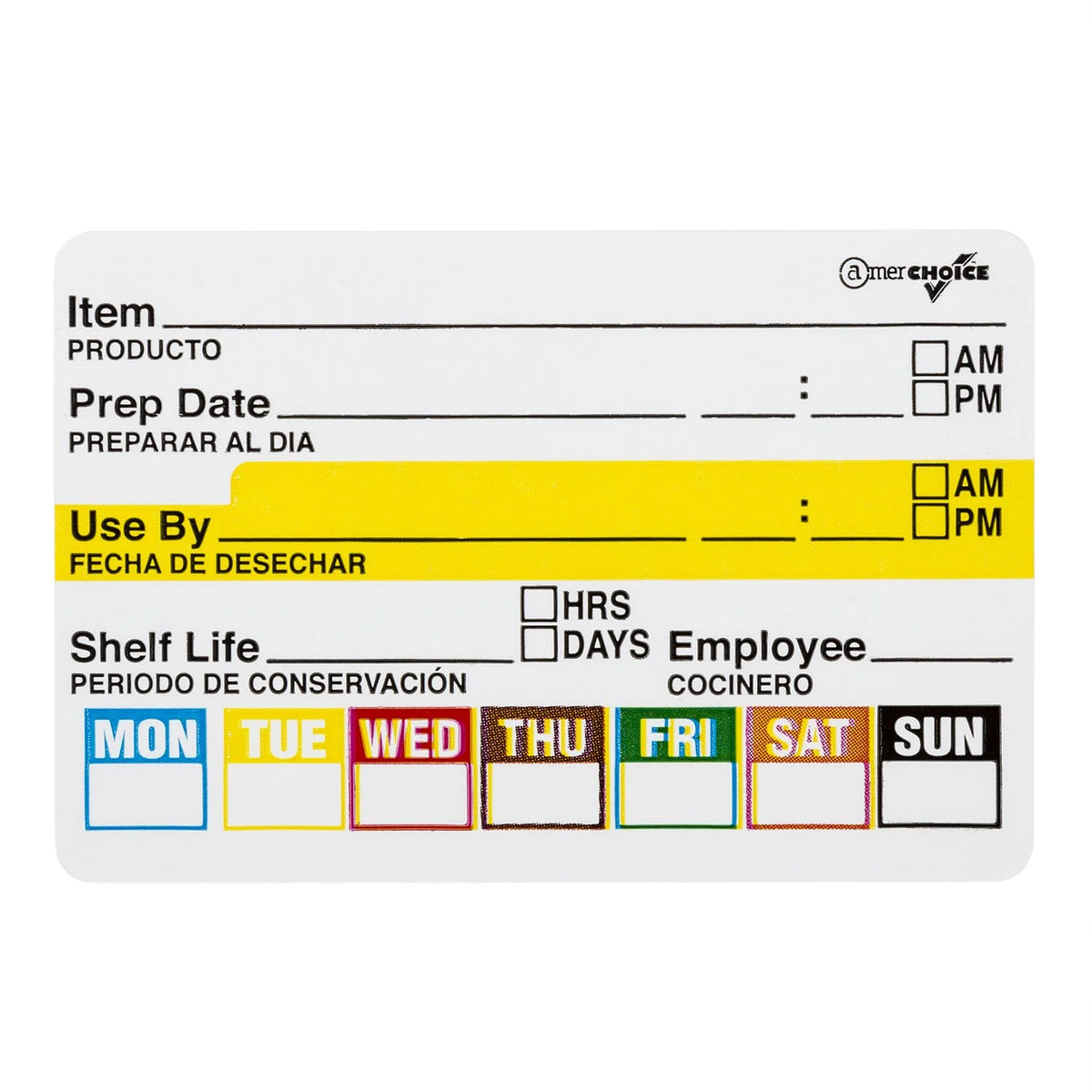 2" X 3" Food Rotation Shelf Life 7 Day Label 500/Roll – To Go Packaging