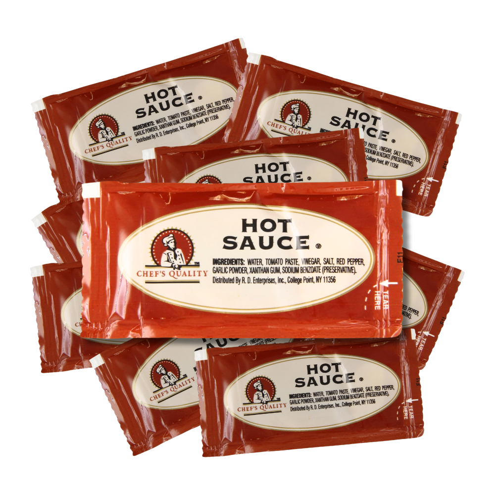 Individual Packets of Hot Sauce – To Go Packaging