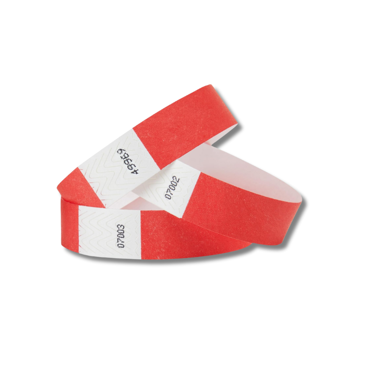 10" Neon Red Wristbands, 100ct – To Go Packaging