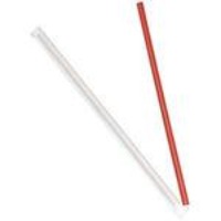 7.75" Red Giant Paper Wrapped Straw – To Go Packaging