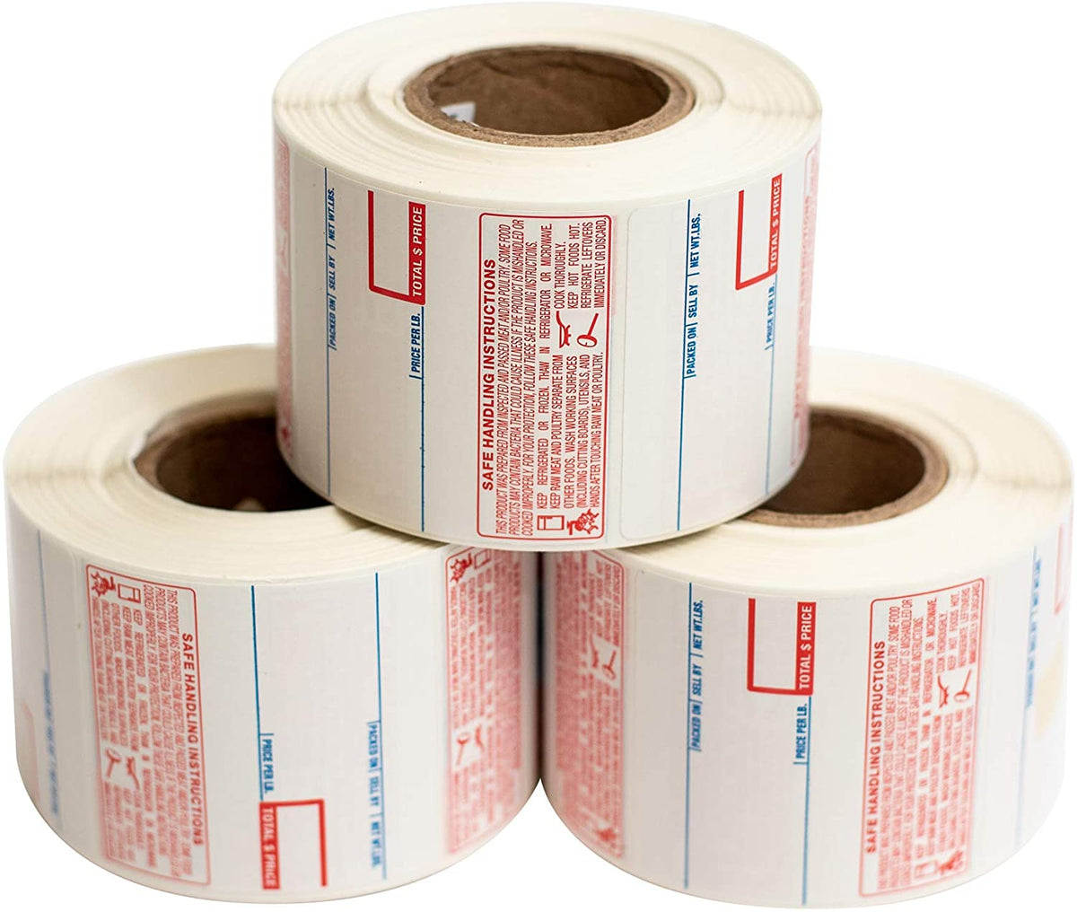 CAS Label 8040 58 x 60 mm (2.25" x 2.37") 500 Labels per Roll 12 Rolls ...