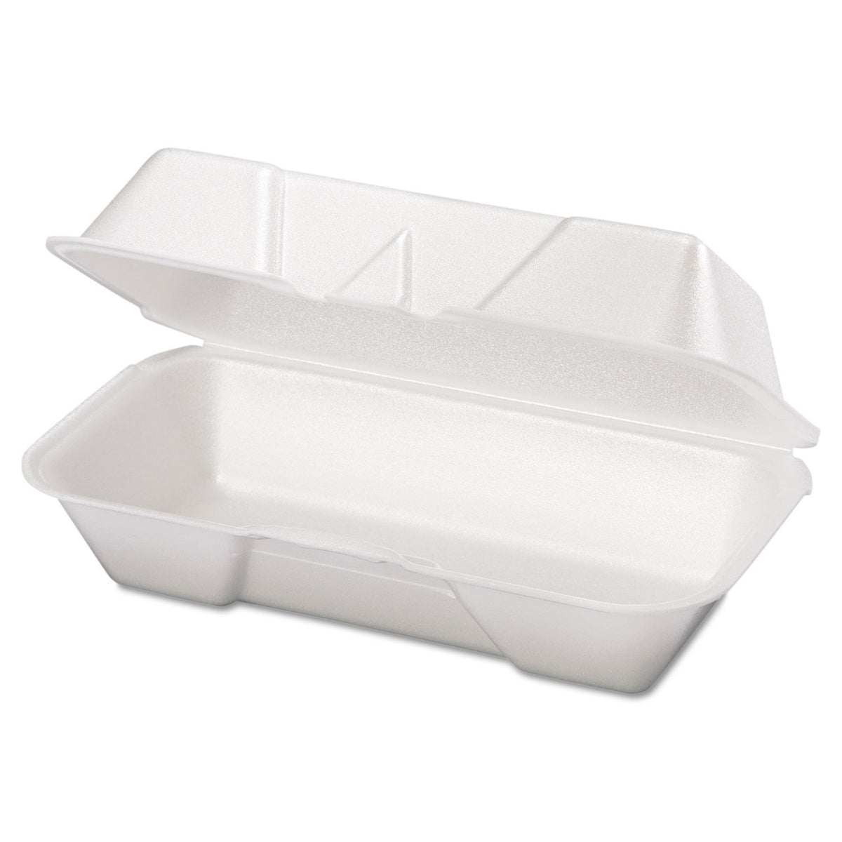 9" X 6" Foam Hinged Container – To Go Packaging